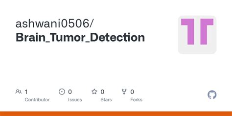 Github Ashwani0506 Brain Tumor Detection