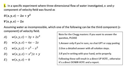 Solved In A Specific Experiment Where Three Dimensional Chegg