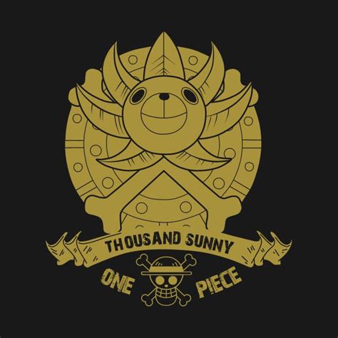 One Piece Thousand Sunny Logo Leylakruwbender