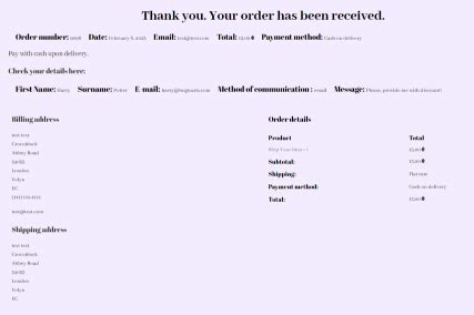 Redirect Form To Woocommerce Thank You Page JetFormBuilder Crocoblock