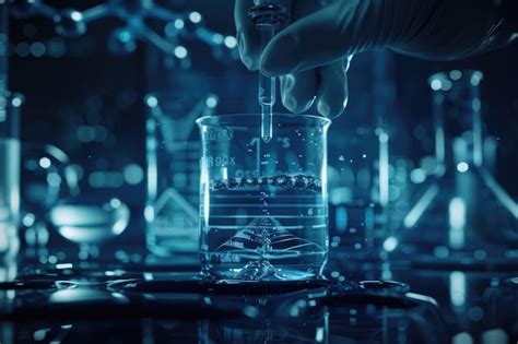 Premium Photo Scientist Conducting Dna Experiments In Modern Laboratory