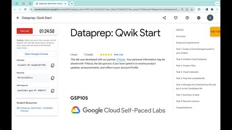 Dataprep Qwik Start Qwiklabs Gsp105 With Explanation🗣️