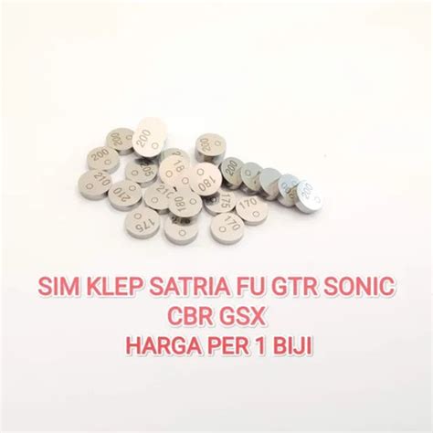 Jual Sim Sin Shin Klep Suzuki Satria Fu 150 185 200 205 210 215 220 225 230 200 Kota Medan