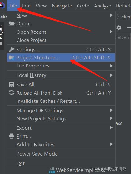 Idea Springboot项目工程中没有webservice，选不到generate Java Code From Wsdljava Eeweb Service里面没有generate