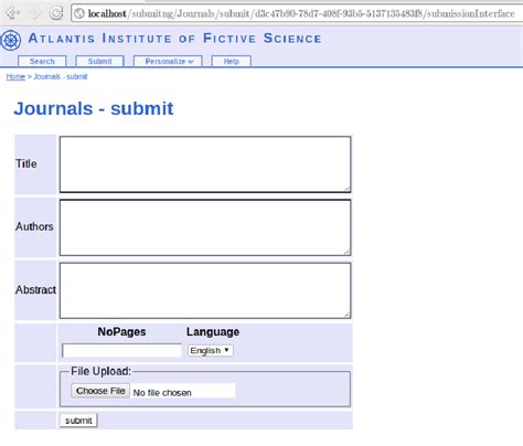 4 Submission Interface Download Scientific Diagram