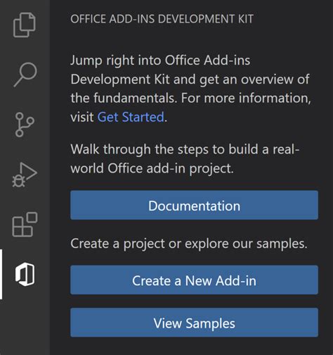 Office Add Ins Development Kit For Visual Studio Code Public Preview