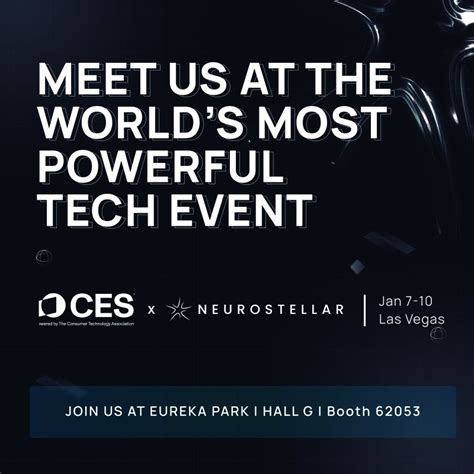 Ces2025 Ces2025 Neurostellar Innovation Techforgood