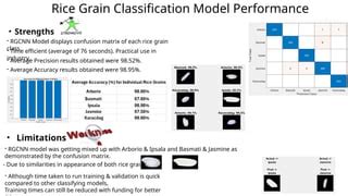 AI Convolutional Neural Network For Rice Grain Classification PPT