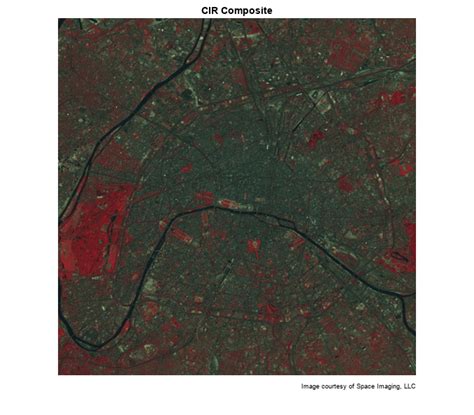 Find Vegetation In A Multispectral Image MATLAB Simulink Example
