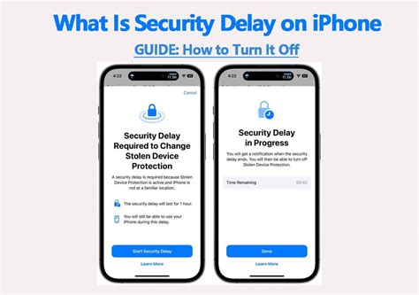 What Is Security Delay On Iphone Ipad