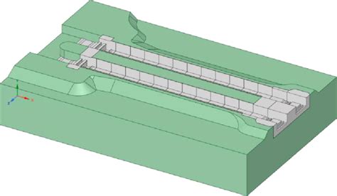 View Of The Simulated Computational Area Download Scientific Diagram