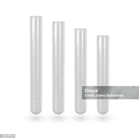 과학 테스트 튜브 아이콘 세트입니다 파란색 액체 빈 및 전체 테스트 튜브와 테스트 튜브 현실적인 스타일의 테스트 튜브의 그림 3