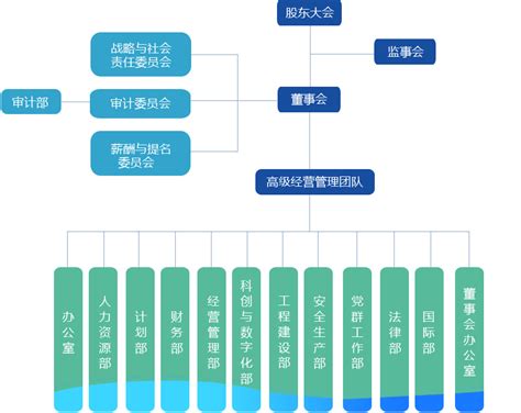 组织结构 中海油能源发展股份有限公司