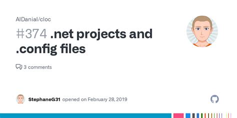 projects and config files · issue 374 · aldanial cloc · github
