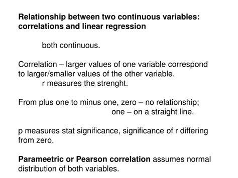 Ppt Understanding Correlations And Linear Regression In Quantitative