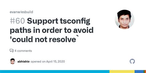 Support Tsconfig Paths In Order To Avoid Could Not Resolve` · Issue