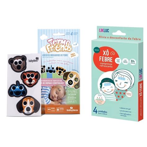 Combo Xô Febre Termo Friends Adesivos Termômetros Shopee Brasil