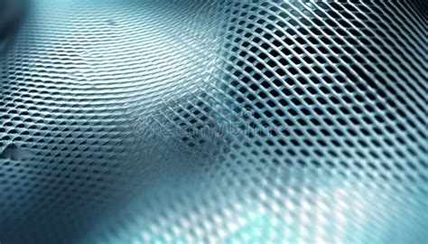 Smooth Metallic Wave Pattern Reflects Futuristic Business Industry In Abstract Design Generated