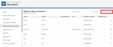 Custom Links In Salesforce