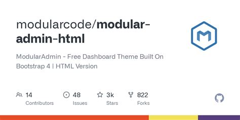 Github Modularcodemodular Admin Html Modularadmin Free Dashboard