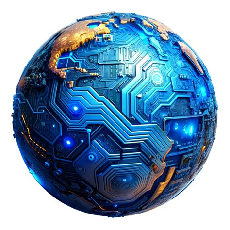 Ai Generated World Global Network Digital Technology 38462781 Png