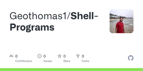 Github Geothomas1shell Programs