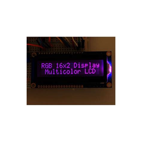 RGB Backlight Negative LCD X Extras RGB On Black Kamami On Line Store