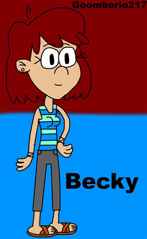The Loud House Becky By Goombario217 On Deviantart