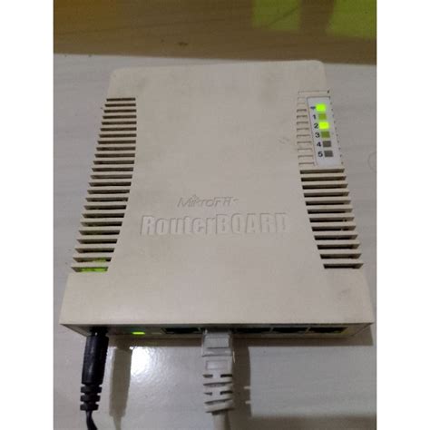 Jual Mikrotik Rb951ui 2hnd Minus 1 Port Shopee Indonesia