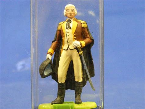 Buffalo Road Imports George Washington Figure Revolutionary War Plastic Model Elastolin By