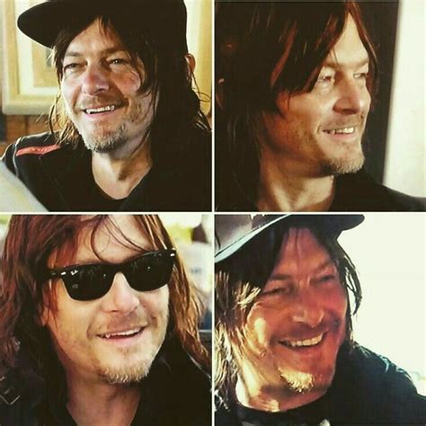 Glasgow Smile Scar Daryl Dixon Smiling Norman Reedus Smiling Norman
