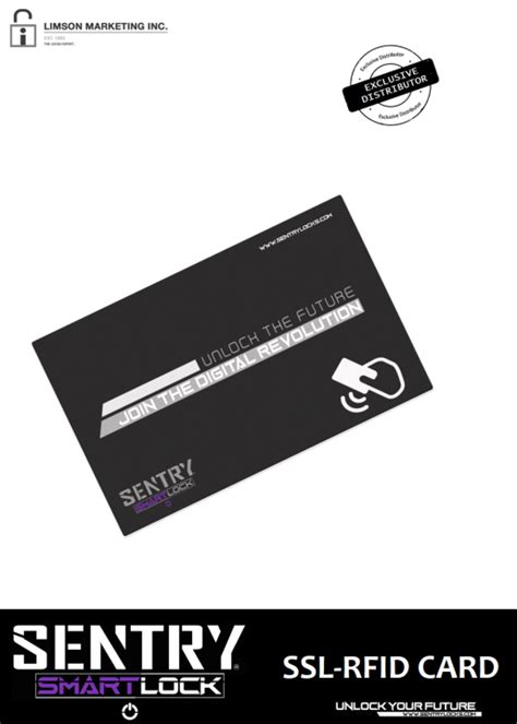 Sentry Smartlock Rfid Card Lazada Ph