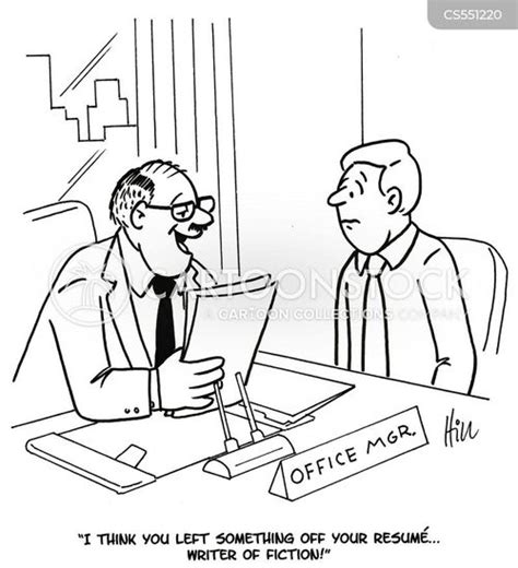 Creative Resume Cartoons And Comics Funny Pictures From Cartoonstock