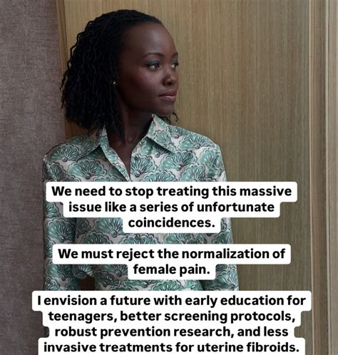 Lupita Nyongo Is Fighting For Fibroids Awareness