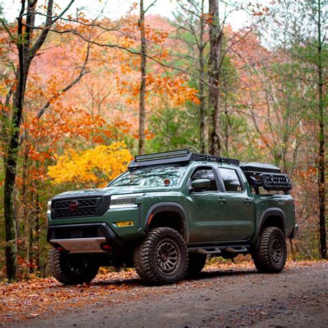 Lifted Nissan Frontier Pro4x D41 Built For Overland And Off Road Nissan