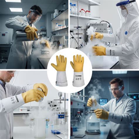 Gravitech Cryogenic Gloves For Liquid Nitrogen Ln2 Low Temperature