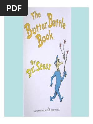 The Butter Battle Book The Butter Battle Book Dr Seuss Wiki
