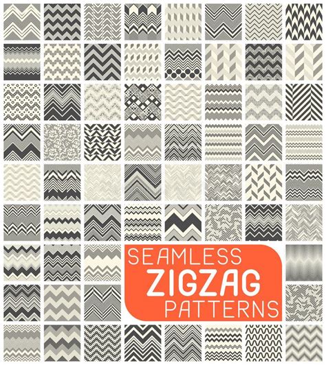 Seamless Zigzag Pattern Abstract Black And White Stripe And Lin Stock Vector Illustration Of