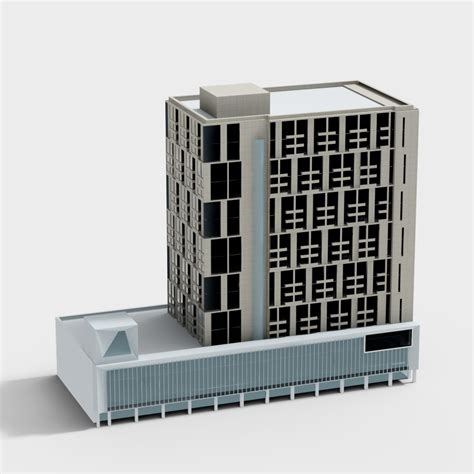 Stunning 3d Building Model Realistic And Versatile