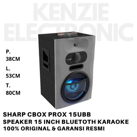 Harga Speaker Sharp Cbox 15 Inch Terbaru Des 2025 Biggo Indonesia