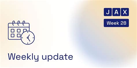 Weekly Update As We Continue To Advance Towards Our By Jaxnetwork Jaxnetwork Blog Jul