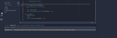 Godot Docs Your First 2d Game Coding Your Player Questions Page 2 Godot Forums