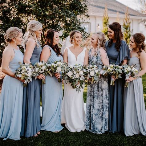 Bridesmaid And Bridal Dress Shop Brideside Printed Bridesmaid Dresses