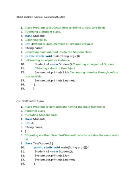 Examples Code Pdf Teaching Methods And Materials Computers