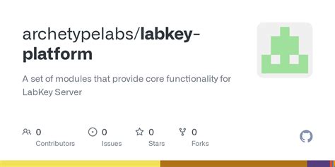 GitHub Archetypelabs Labkey Platform A Set Of Modules That Provide Core Functionality For