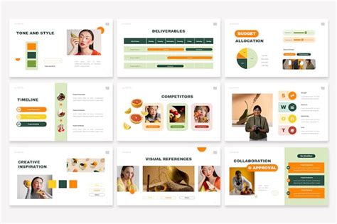 Creative Brief Canvas Prsentation Incl Infographics And Brief Envato