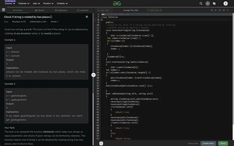 Geeksforgeeks Rohitnegi String Saksham D