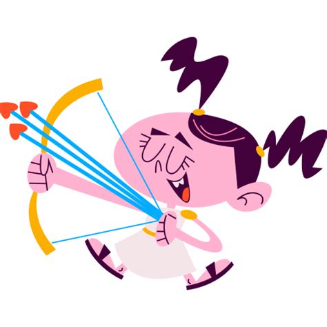 Polyamory Retro Cartoon Flat Sticker Freepik