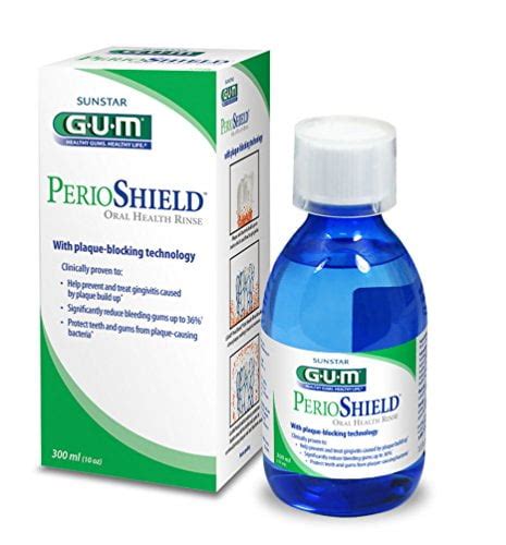 Gum Perioshield Oral Health Rinse 10 Ounce Bottle Walmart Canada