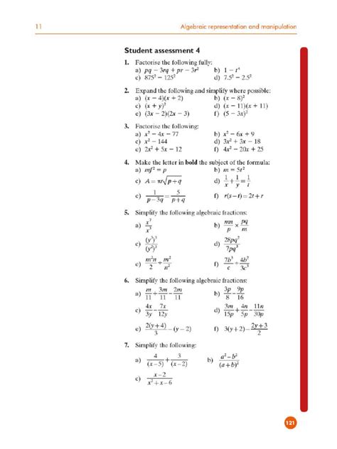 Cambridge Igcse Mathematics Core And Extended 3ed 1 126 Pdf